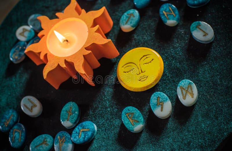 Sun Candle – Source of Light, Warmth, and Space Cleansing Energy Stock ...