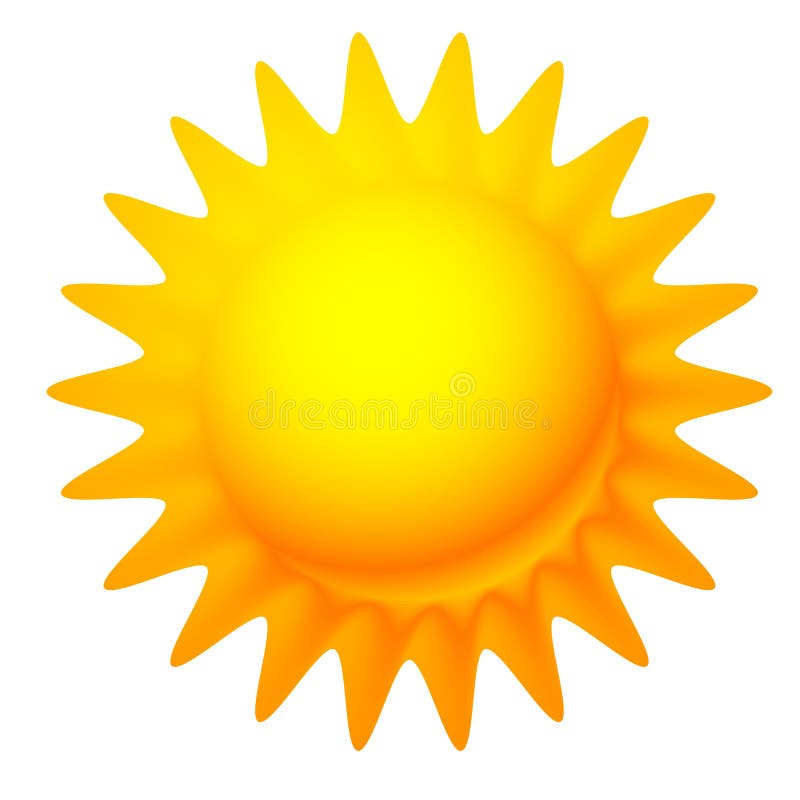 Sun Clip-art. Sun Graphics, Logo, Symbol or Icon Vector Stock Vector ...