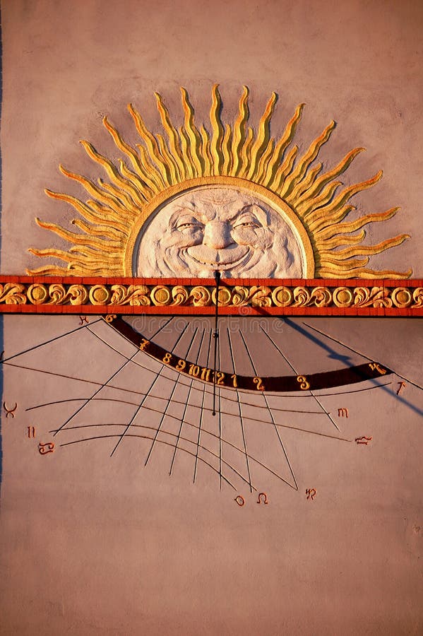 Astrological Clock stock photo. Image of parchment, citadel - 11507782