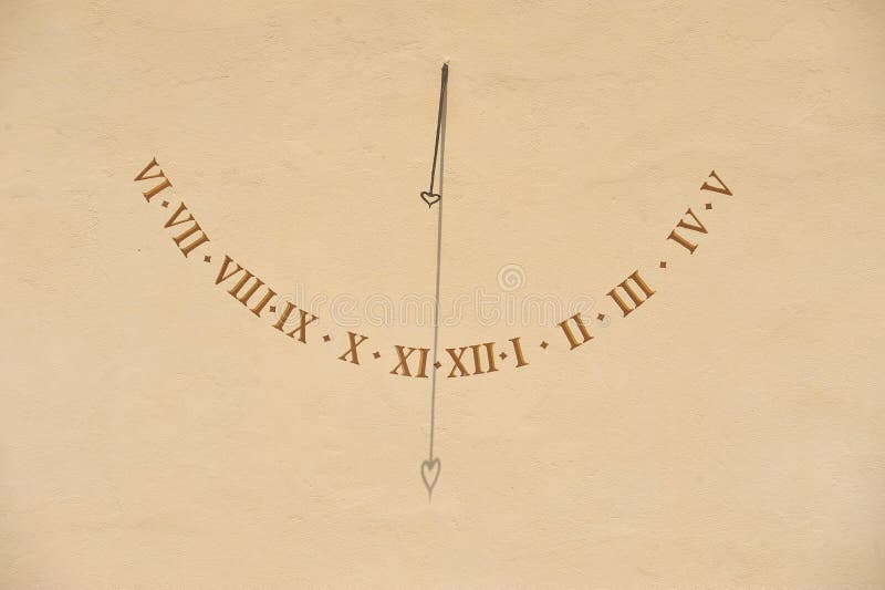 Sun clock stock image. Image of clock, precision, watch - 7017375