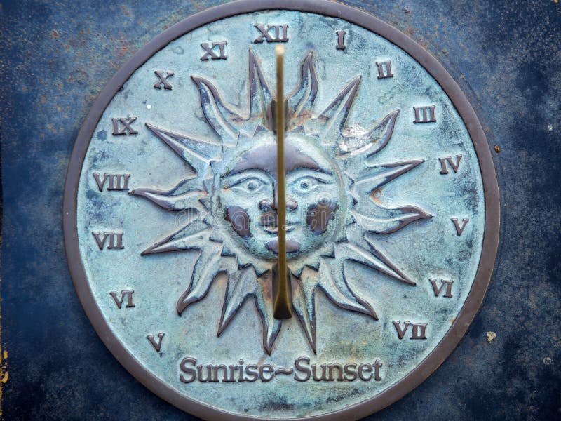 Sun clock stock image. Image of italy, sundial, clock - 83930855