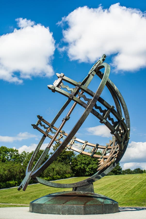 Sun Clock editorial photography. Image of clock, norway - 30795352