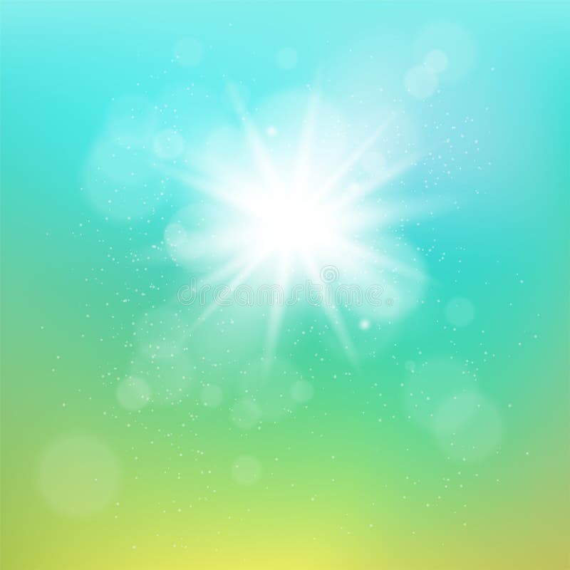Sunny effect stock illustration. Illustration of gold - 4748181
