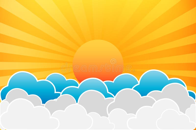 Vector lemon sun stock vector. Illustration of design - 9070821