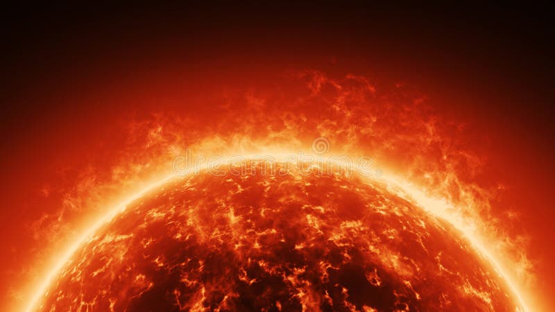 Sun stock image. Image of computer, cosmos, realistic - 53454135