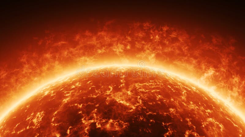 Sun stock image. Image of universe, cosmos, space, computer - 53454143