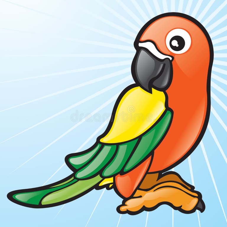 Conure Stock Illustrations – 206 Conure Stock Illustrations, Vectors ...
