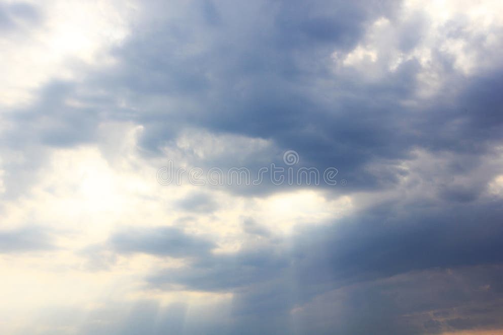 Sun Covered with Clouds in the Sky Stock Image - Image of sunlight, coast: 390585297
