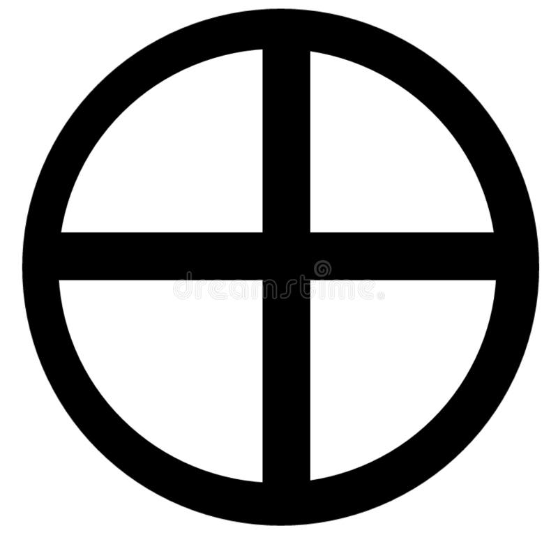 Christian Cross Crosslet Symbol with White Background Stock Image ... Christian Cross Crosslet Symbol with White Background Stock Image ...