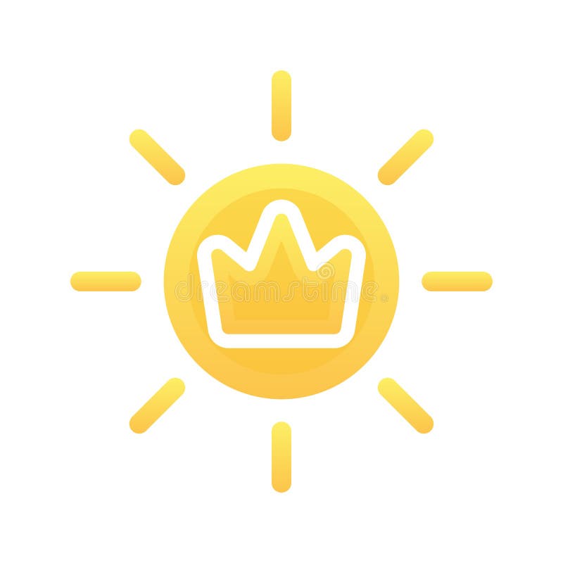 Sun Ray Crown Stock Illustrations – 276 Sun Ray Crown Stock ...