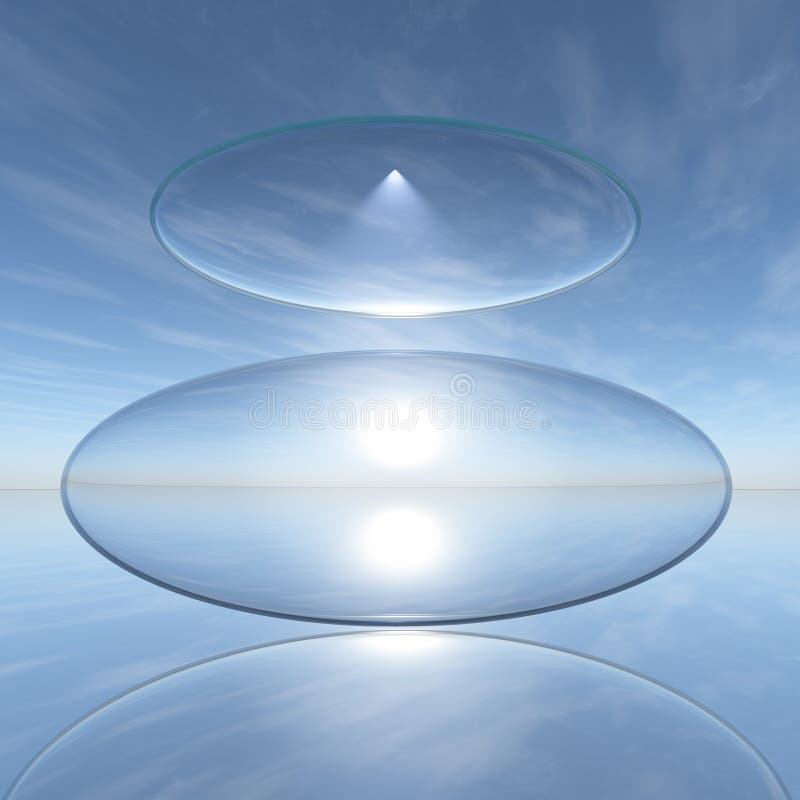 Sun Crystal Zen Simple Light Stock Image - Image of reflection ...