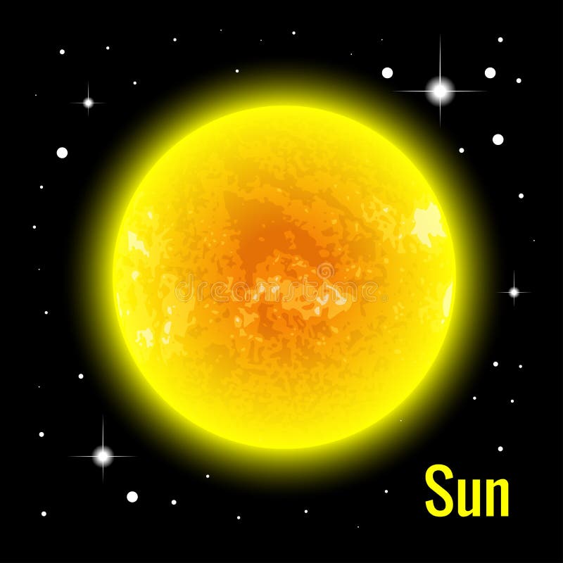 The Sun 3d Vector Illustration. High Quality Isometric Solar System ...