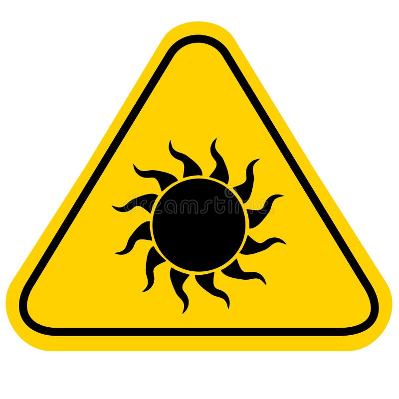 Sunburn Danger Sign Stock Illustrations – 340 Sunburn Danger Sign Stock ...
