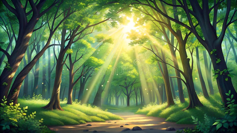 Sun-Dappled Canopy: a Playful Exploration of Light and Shadow in a ...