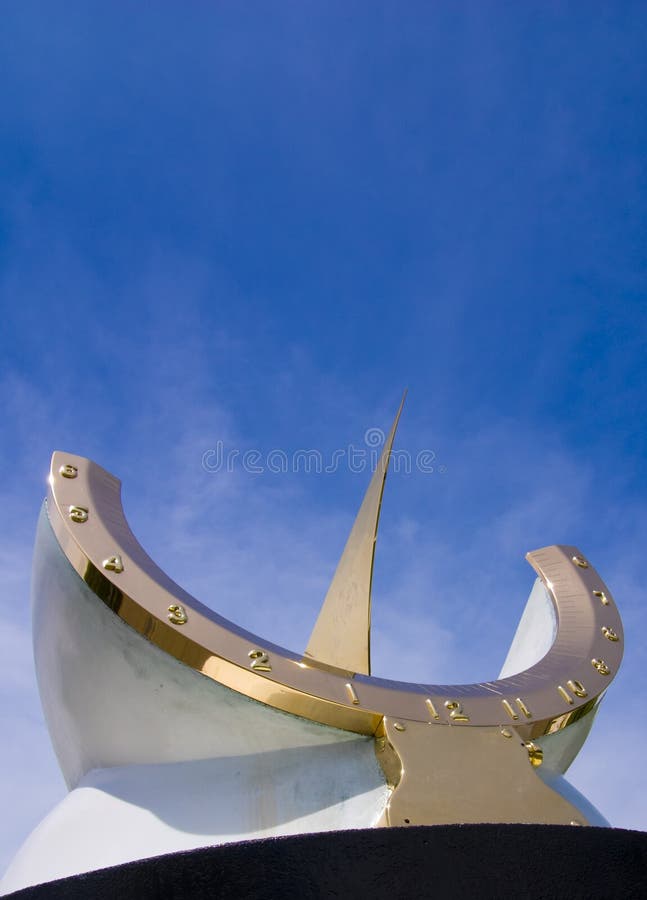 Sun Dial stock image. Image of sundial, numerals, minute - 5773965