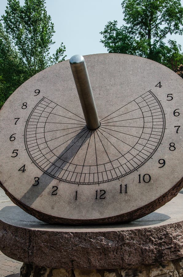 Sun Dial stock photo. Image of signs, peace, fall, autumn - 43548008