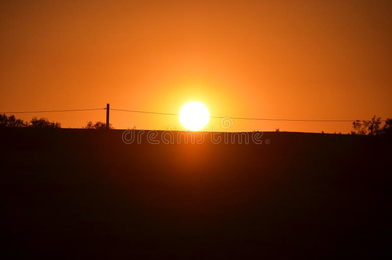 Old Rural Electric Lines Pylon Stock Image - Image of mast, line: 20061489