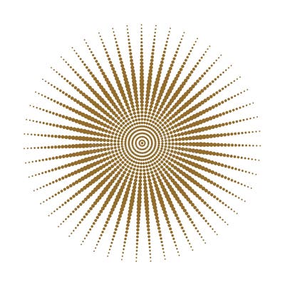 Sun dots stock illustration. Illustration of decorative - 4989179