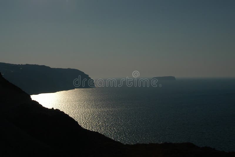 Sun is down stock photo. Image of light, book, ocean, tourist - 25480