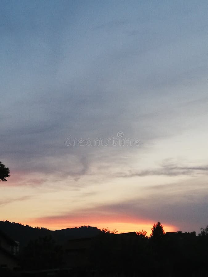 When the sun is down stock photo. Image of comming, sunset - 152124184