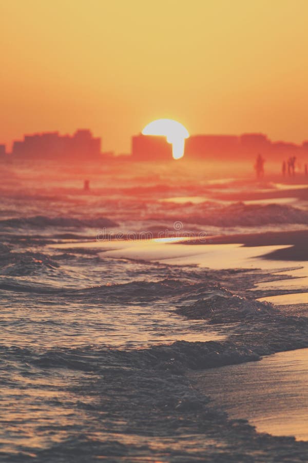 Sun Down stock photo. Image of color, flare, final, nature - 43441758