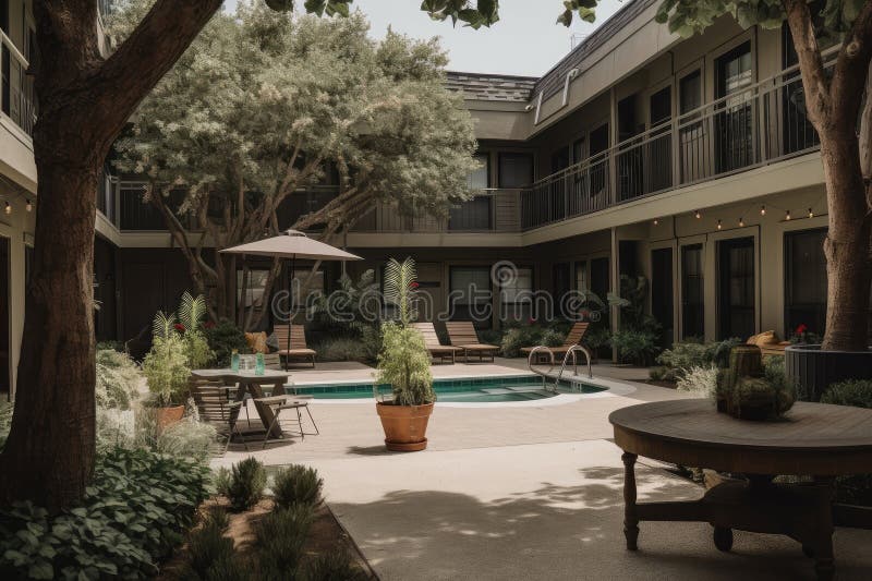 Drenched Courtyard Stock Illustrations – 182 Drenched Courtyard Stock ...