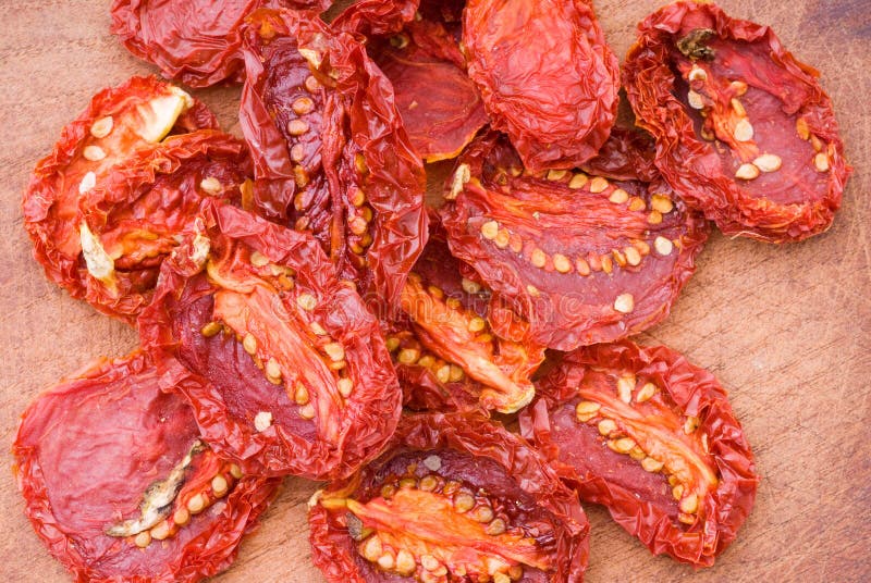 Sun Dried Tomatoes stock image. Image of heap, snack, organic - 5532081