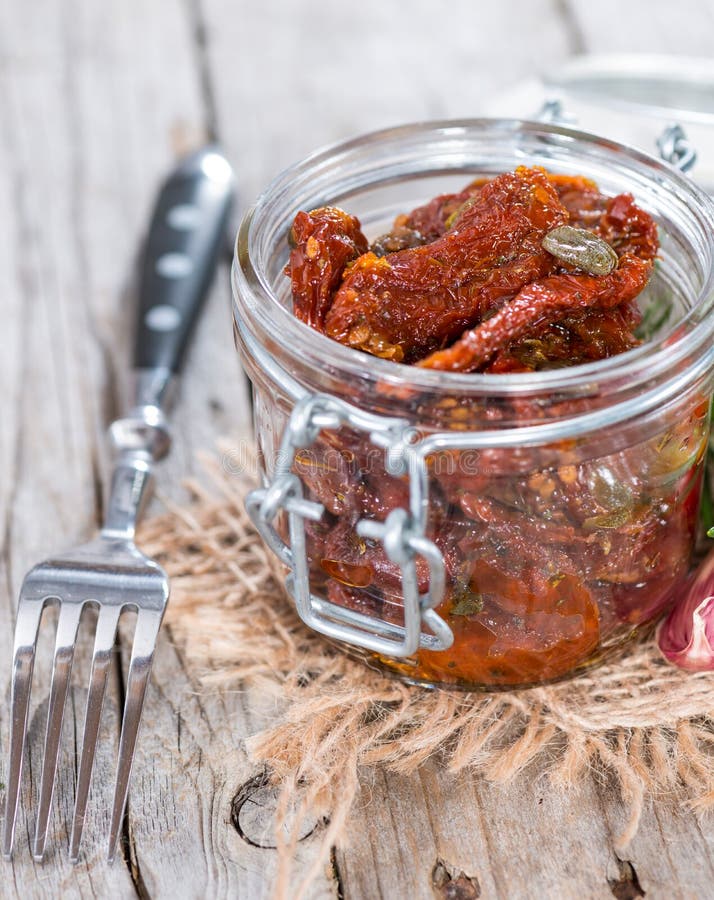 Sun dried Tomatoes stock photo. Image of macro, closeup - 40173534