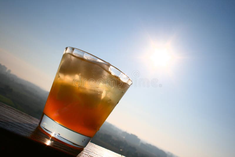 Sun drink stock image. Image of cool, frosty, drinking - 1373651