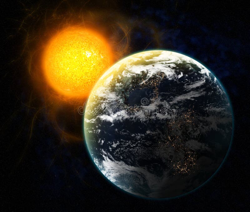 Magnetic Field that Protected the Earth from Solar Wind. Earth`s ...