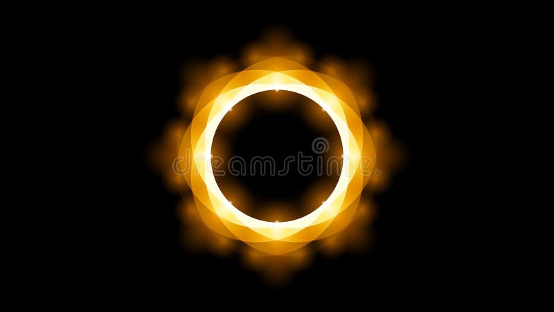 Sun Eclipse Fire Dark Background Vector Moon Design Space Science Glow ...