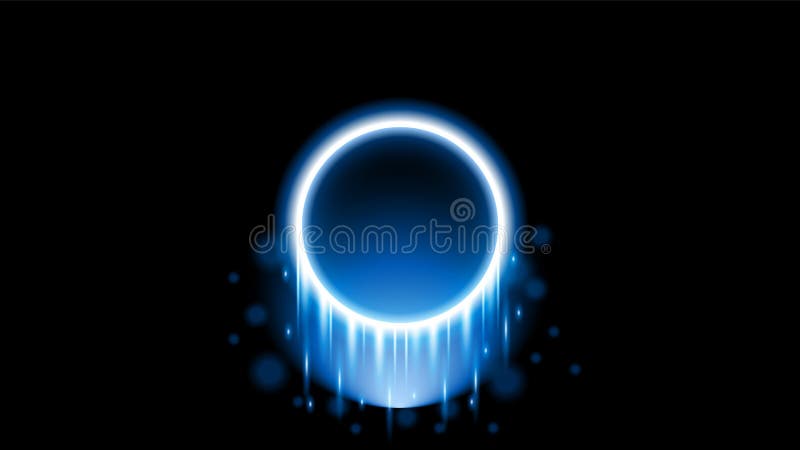 Sun Eclipse Fire Dark Background Vector Moon Design Space Science Glow ...