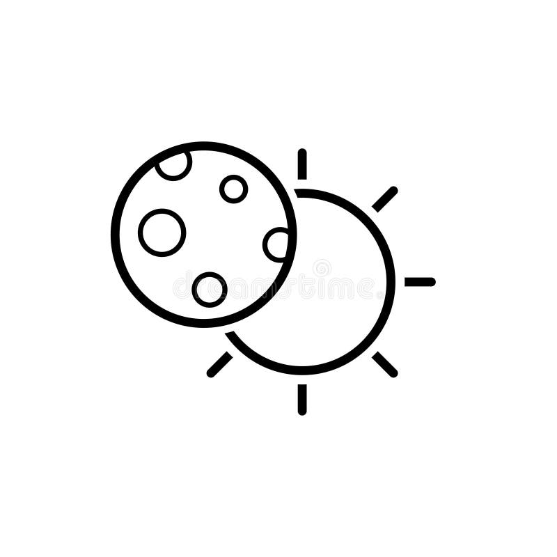 Eclipse Outline Stock Illustrations – 2,072 Eclipse Outline Stock ...