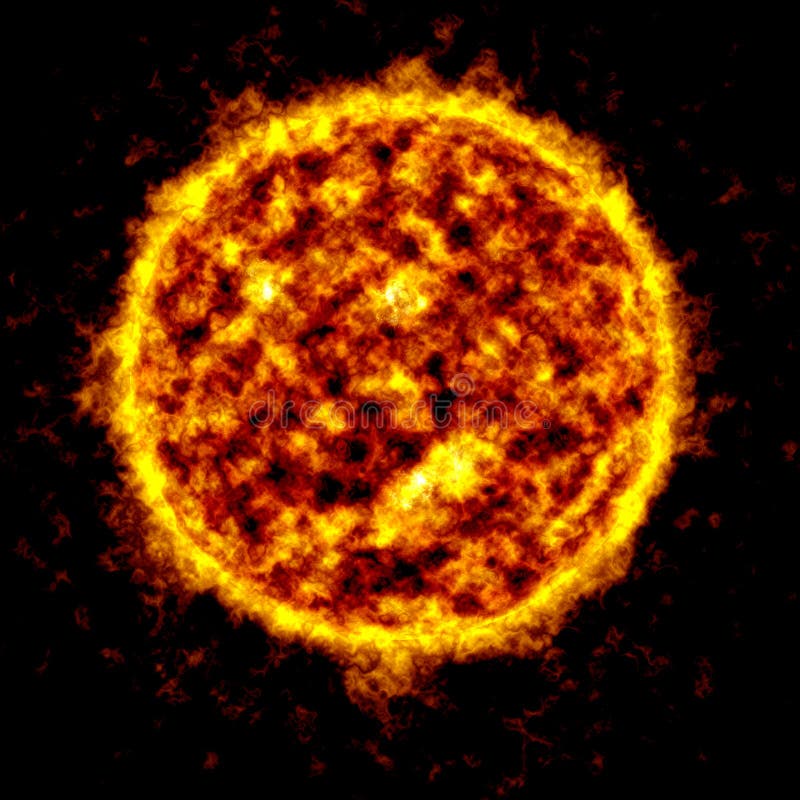 Sun Backround stock de ilustración. Ilustración de astronomía - 10510394