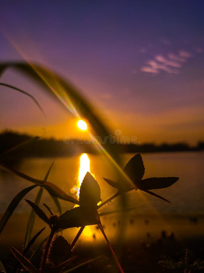 The Sun at the End of the Twilight Stock Image - Image of twilight ...