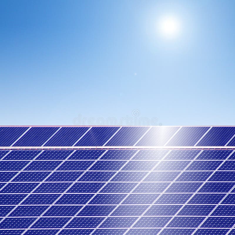 Sun energy-photovoltaic stock photo. Image of building - 25361102