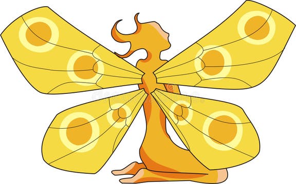 Sun fairy 2 stock vector. Illustration of wing, color - 7070019