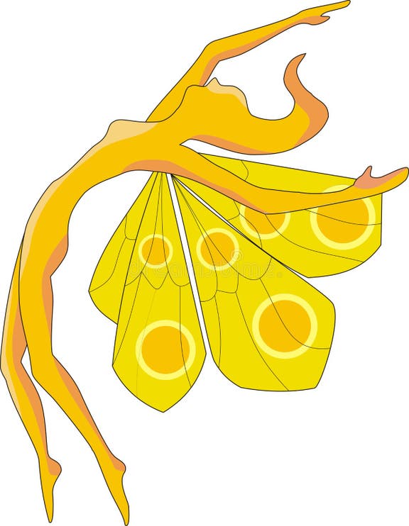 Sun fairy 6 stock vector. Illustration of woman, vector - 7178464