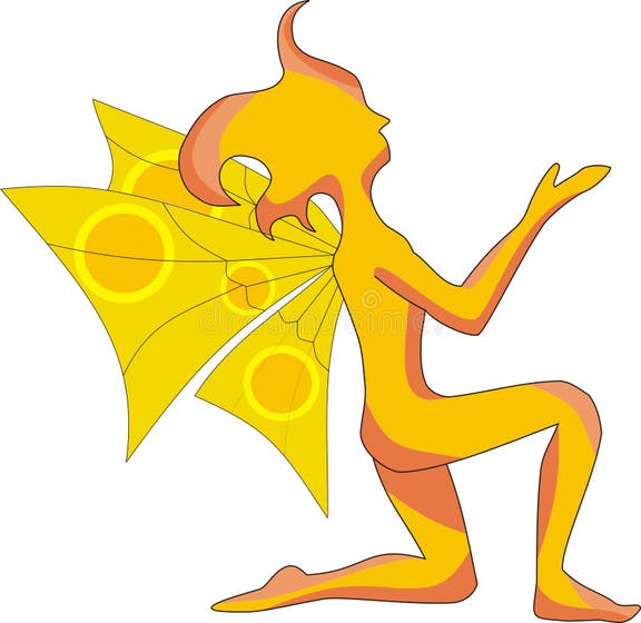 Sun fairy 7 stock vector. Illustration of love, cheer - 7202858