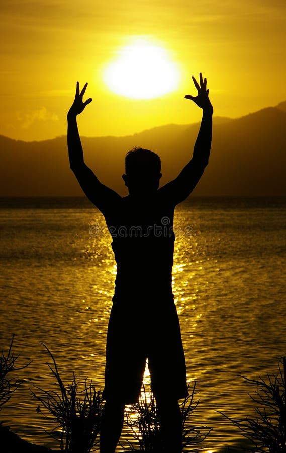 Sun Fire stock image. Image of power, silhouette, magic - 18781383