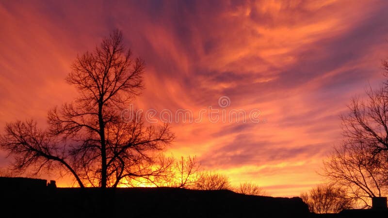 Sun on Fire stock image. Image of sunset, rifle, fire - 119879339