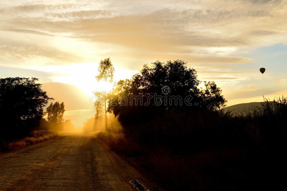 Sun Flare stock image. Image of agriculture, trail, sillouette - 41277607
