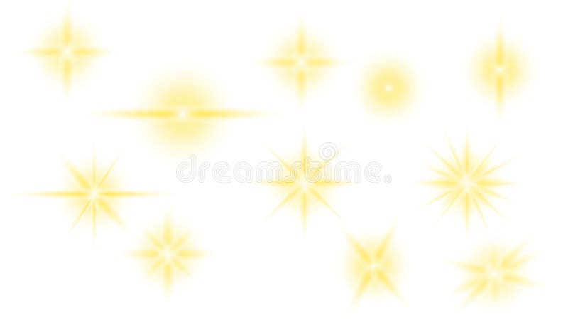 Sun flash with rays stock vector. Illustration of gold - 386744404