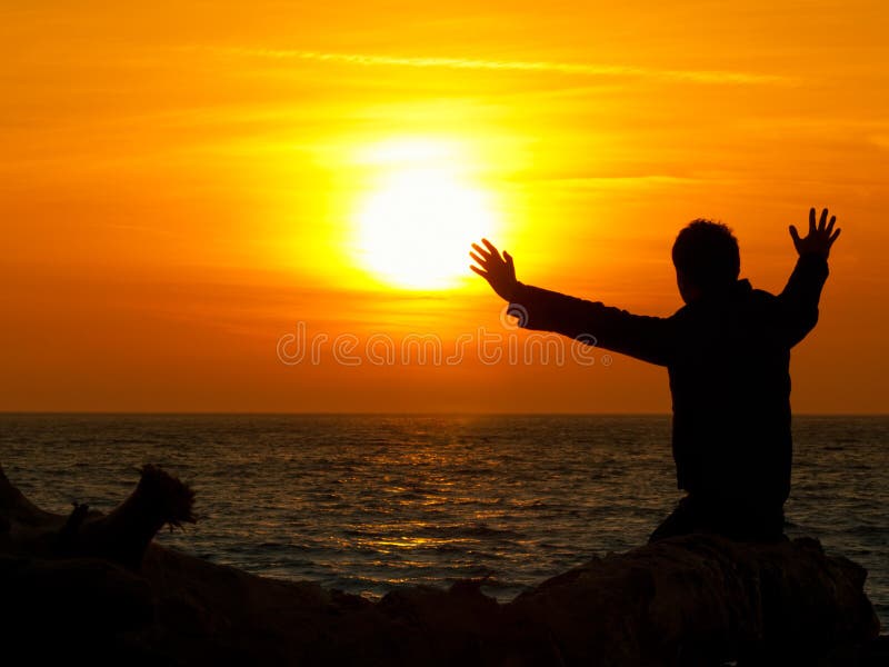 Sun gazing stock image. Image of staring, conservation - 19223409