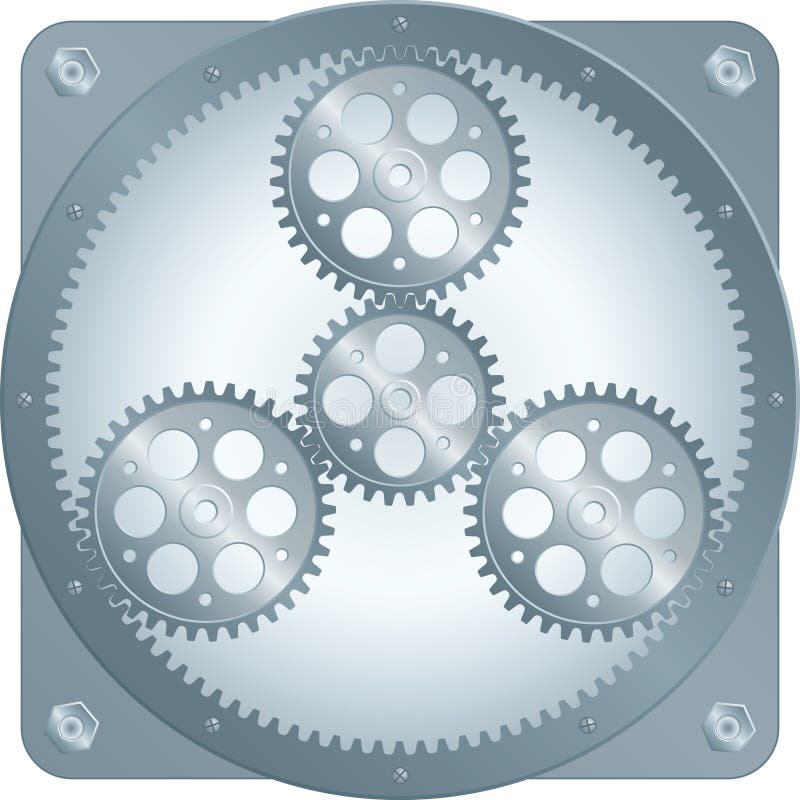 Bike chain star stock vector. Illustration of steel, arrangement - 31341090