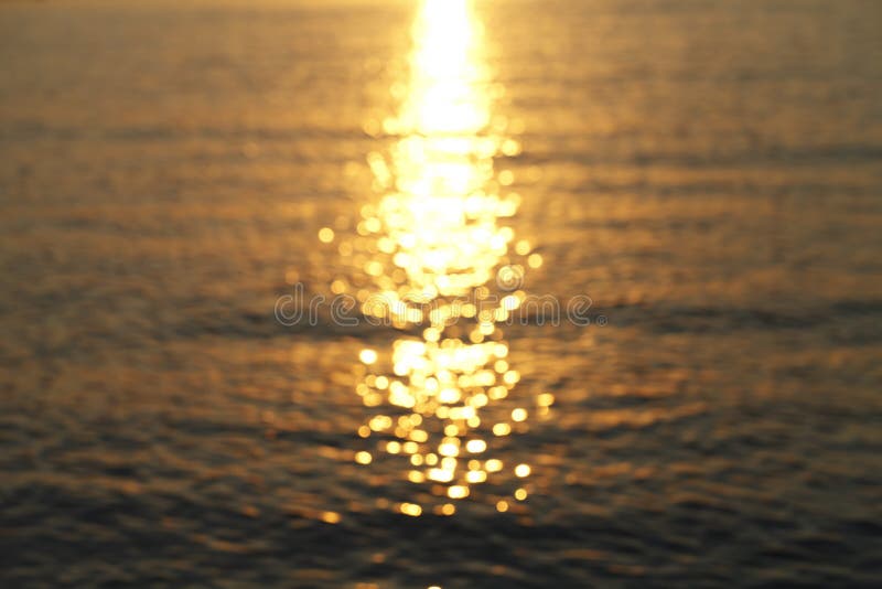Sun Glare on the Water, Beautiful Background Stock Image - Image of ...