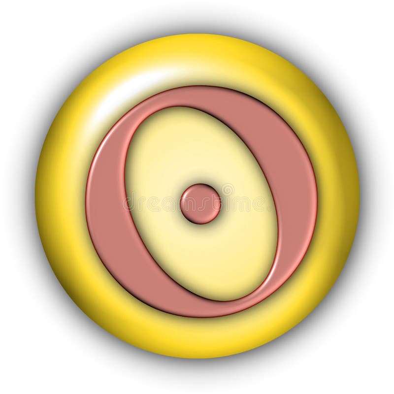 Planet Glyphs Button - Jupiter Stock Illustration - Illustration of ...