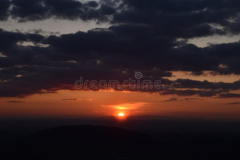 A Distant Horizon stock image. Image of colours, dipping - 47798019