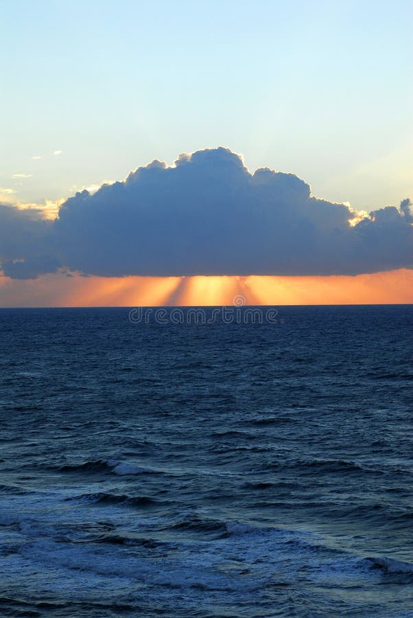 A sun going down stock image. Image of clouded, scope - 4151045