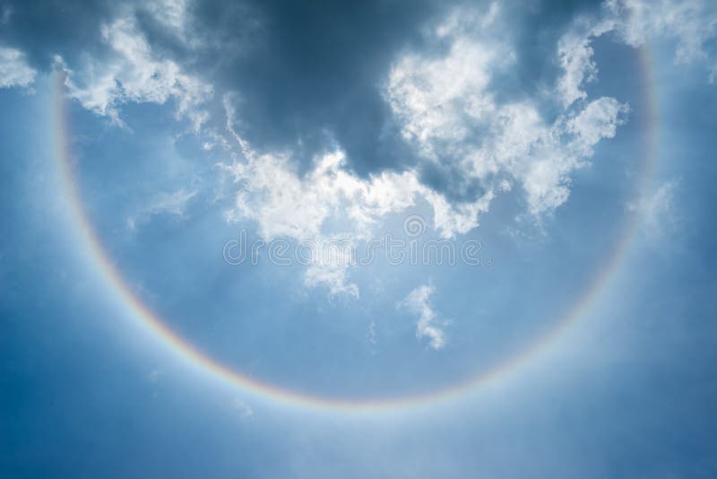 Sun halo stock photo. Image of semicircle, rainbow, light - 95453082